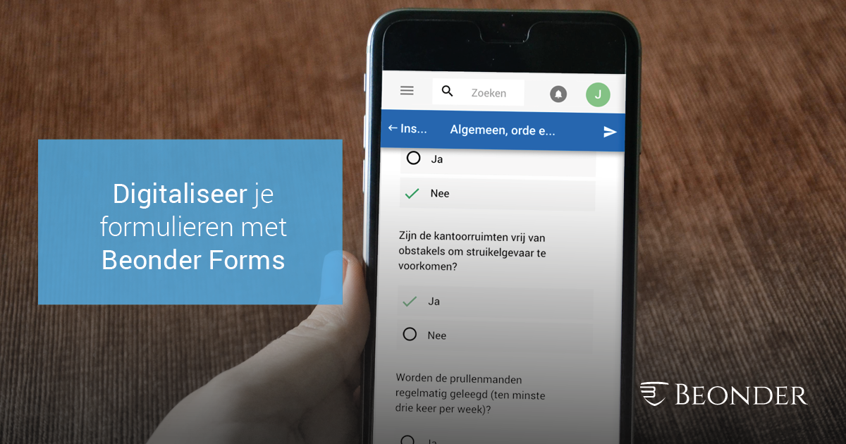Rapportage software voor meer grip op risico’s - Beonder Forms