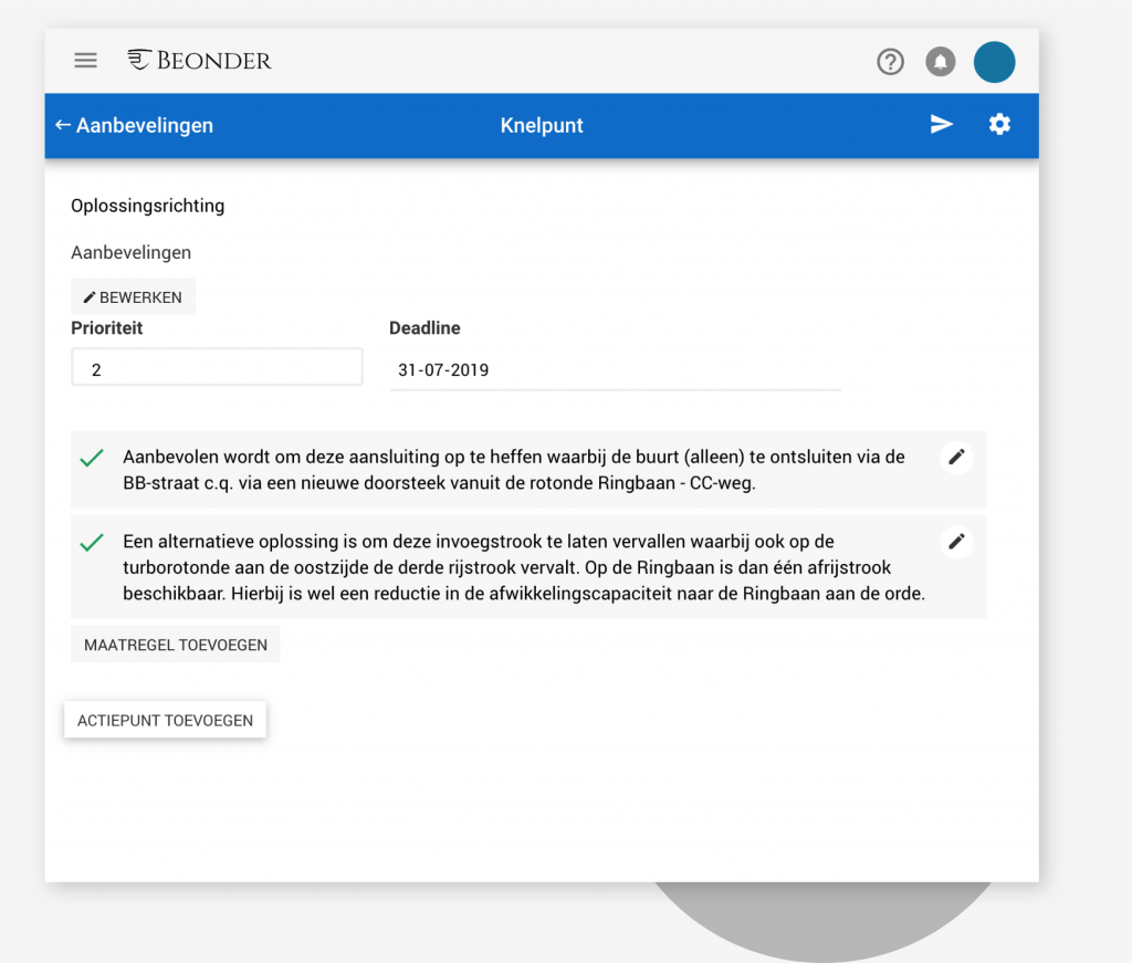 Verkeersveiligheid audits uitvoeren met Beonder Forms - Beonder